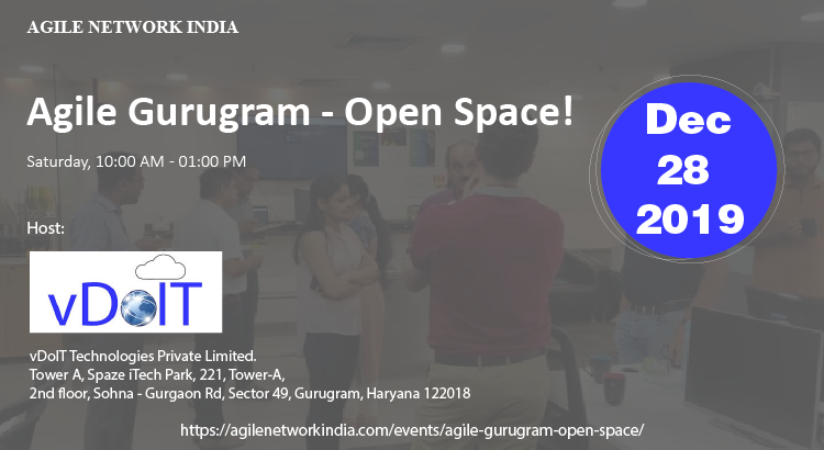Agile Gurugram – Open Space! » Agile Network India Agile Gurugram – Open Space! » Agile Network India
