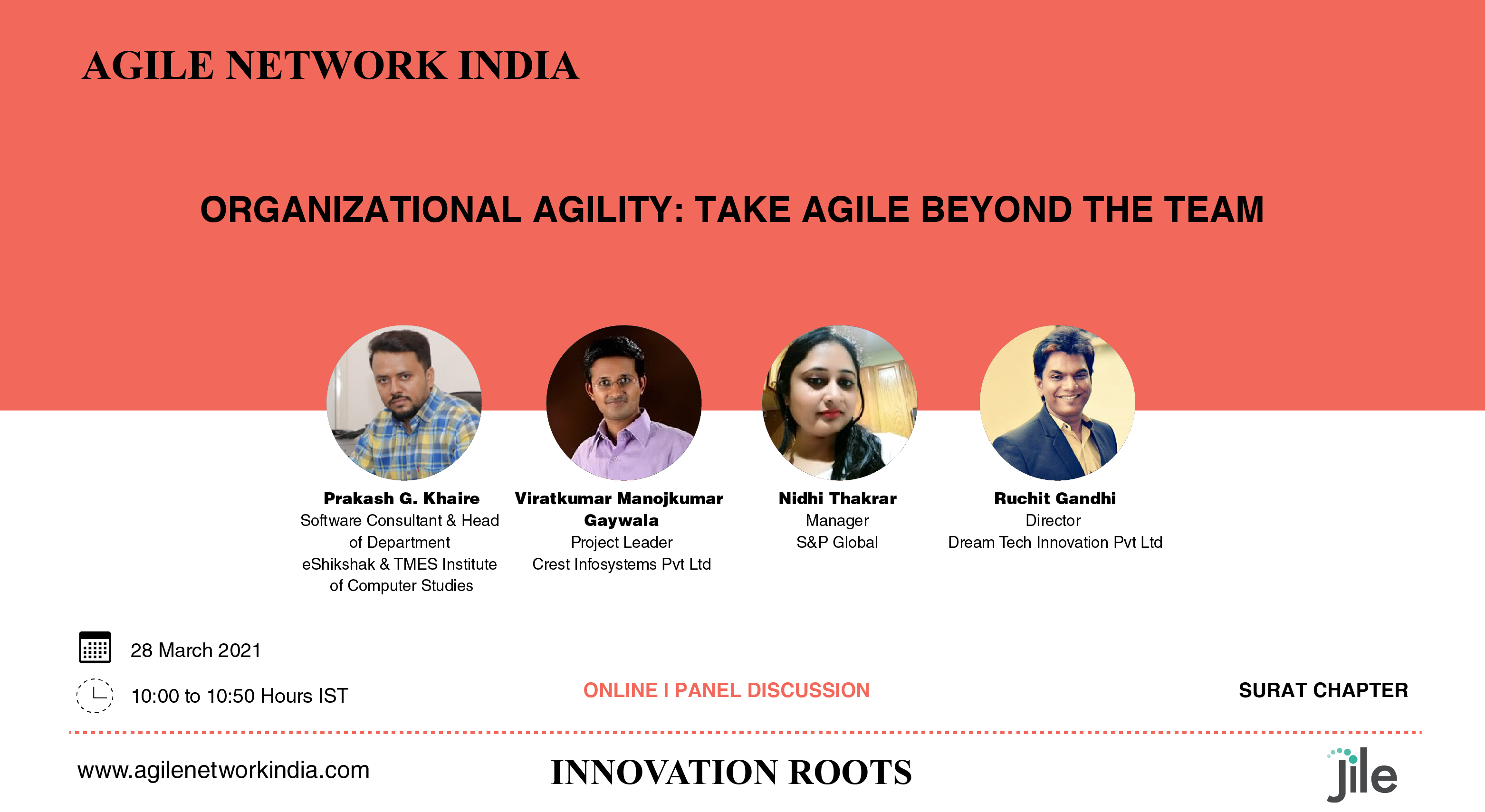 Organizational Agility: Take Agile Beyond the Team @Panel Discussion ... Organizational Agility: Take Agile Beyond the Team @Panel Discussion ...